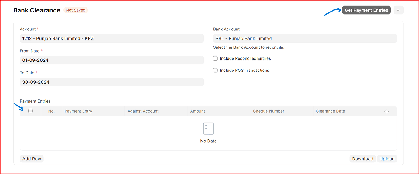 Bank Clearance Issue - ERPNext - Frappe Forum