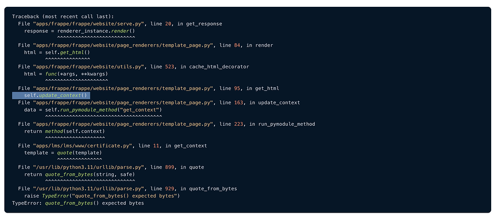 Error in Create Course Page of LMS - Learning - Frappe Forum