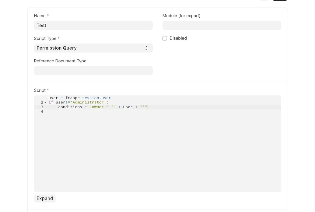 How to hide documents from listview based on user - Customization - Frappe Forum