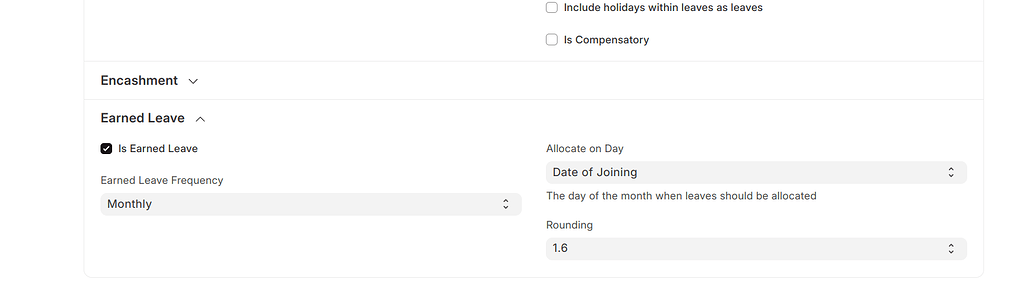 How to manage custom earned leave in ERPNext? - Frappe HR - Frappe Forum
