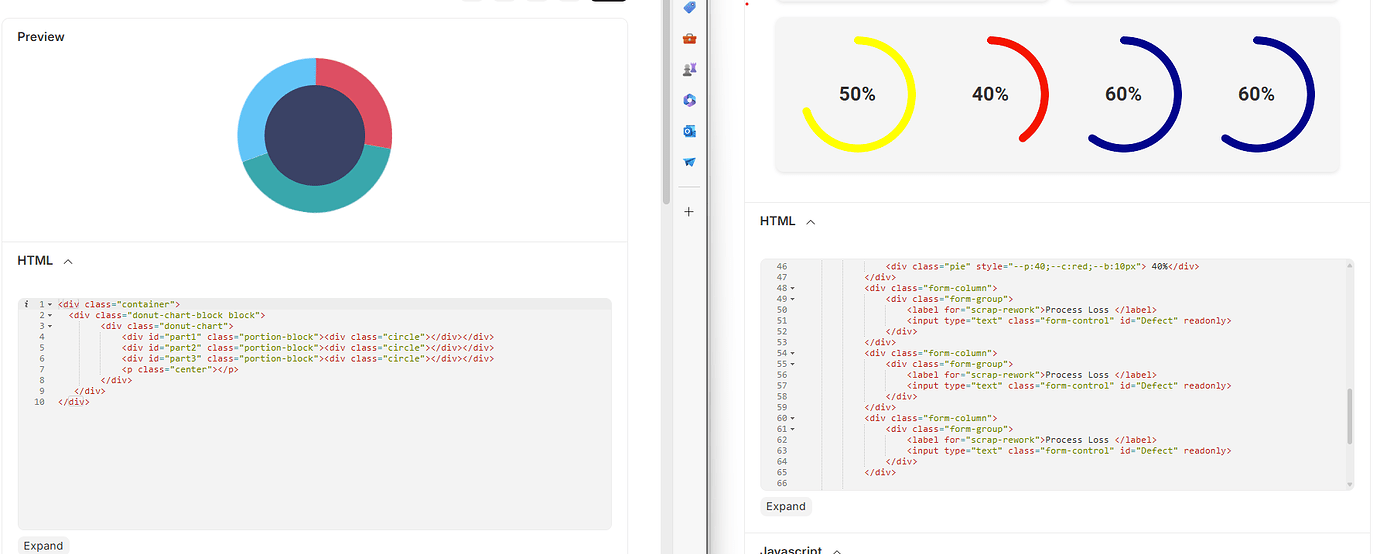 You Have More Charts In Doctype Custom Html Block Erpnext Frappe Forum