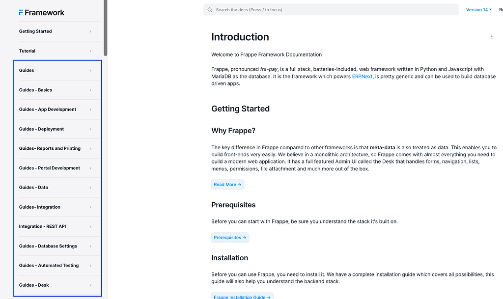 New Frappe Docs (Documentation) Issues - Wiki - Frappe Forum