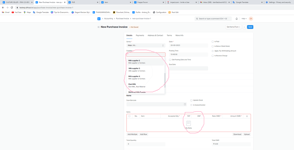 How to set restrictions in items table column name - ERPNext - Frappe Forum