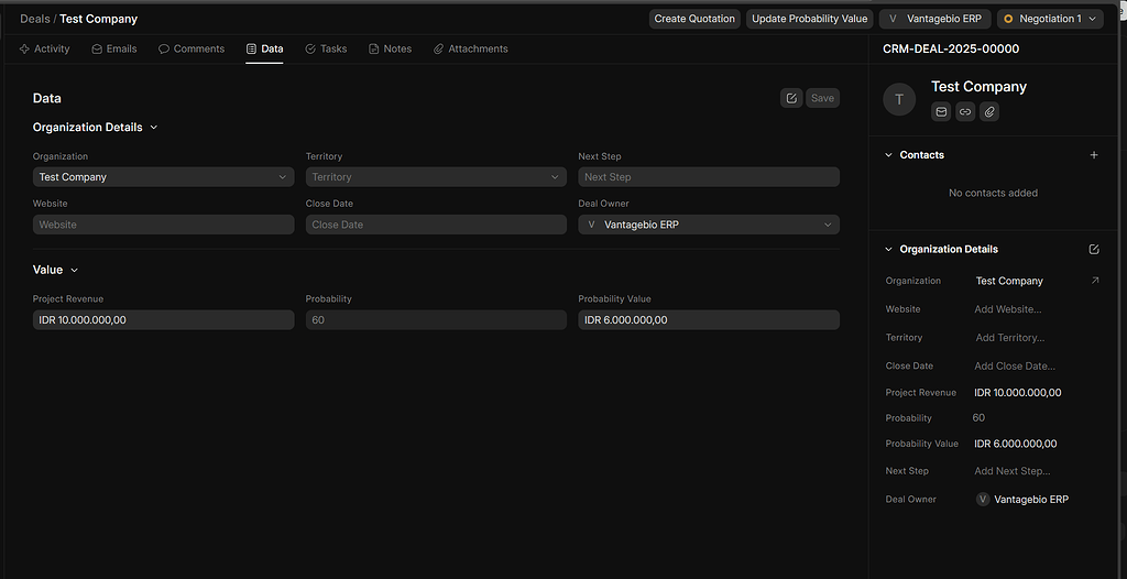 Frappe CRM Customization: How to apply bulk updatefield calculation ...