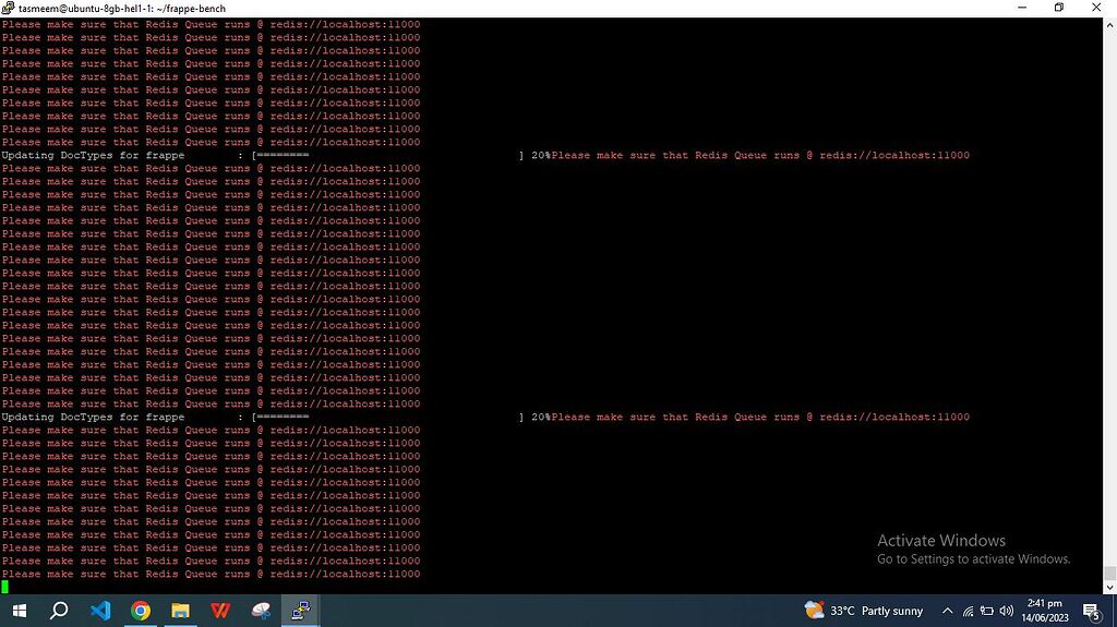 Error while installing any app on site using - ERPNext - Frappe Forum