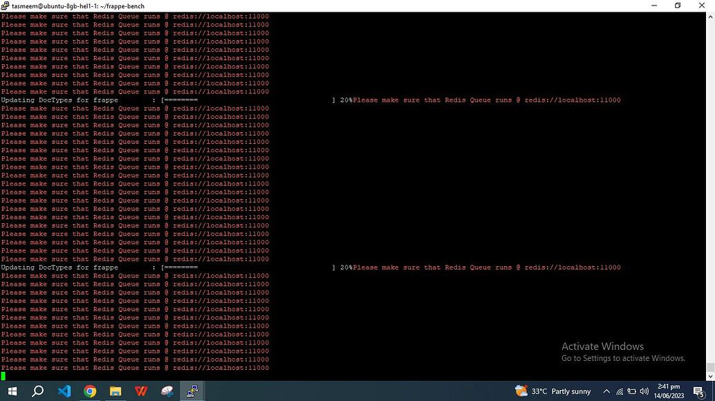 Error while installing any app on site using - ERPNext - Frappe Forum