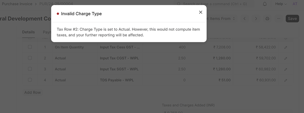 Tax Rounding in Specific Purchase Invoices - Accounting - Frappe Forum