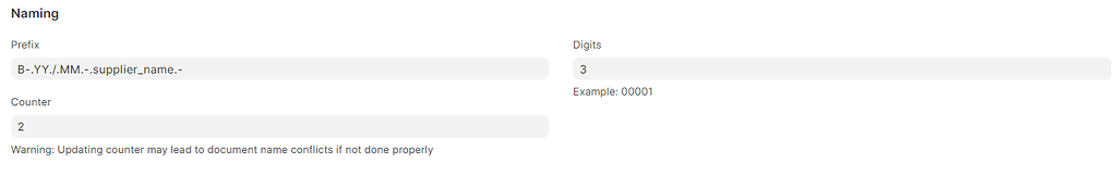Doc naming counter reset after new year? - ERPNext - Frappe Forum