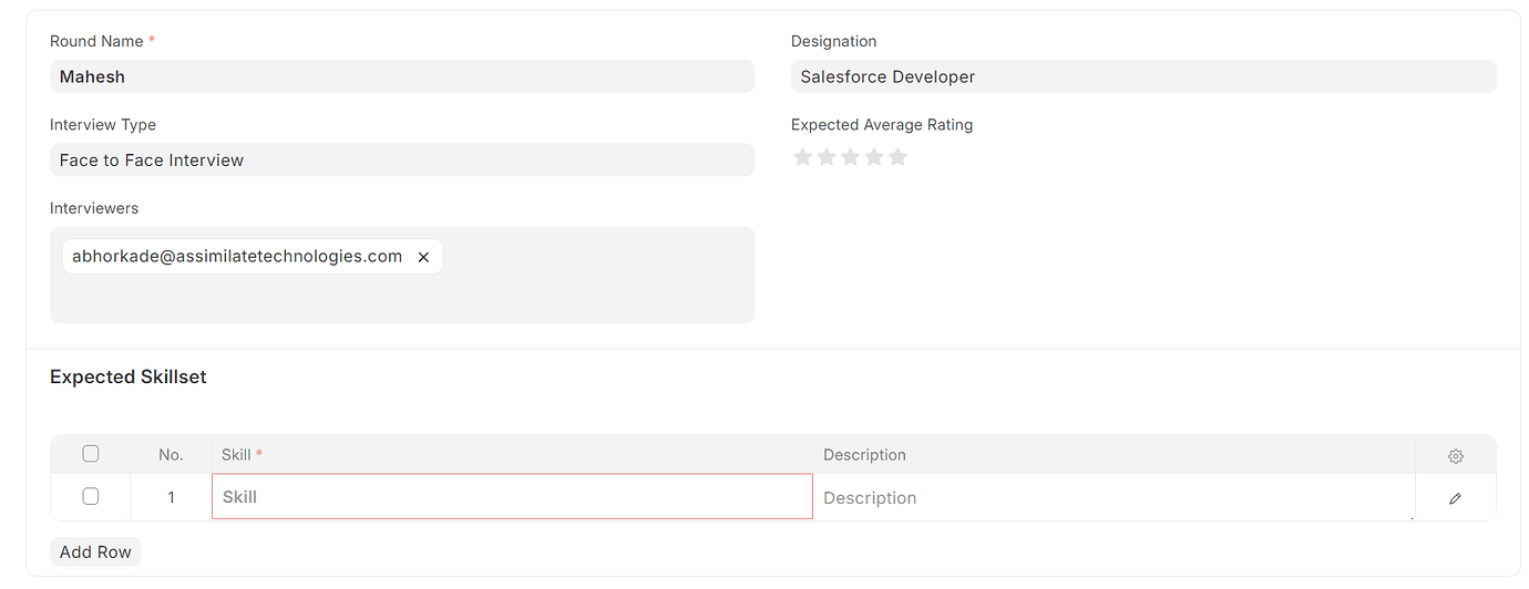 Hrms module designation wise show skill set - Frappe Forum