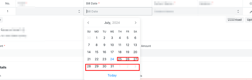 Restrict selecting future date in child table field - customization ... Restrict selecting future date in child table field - customization ...