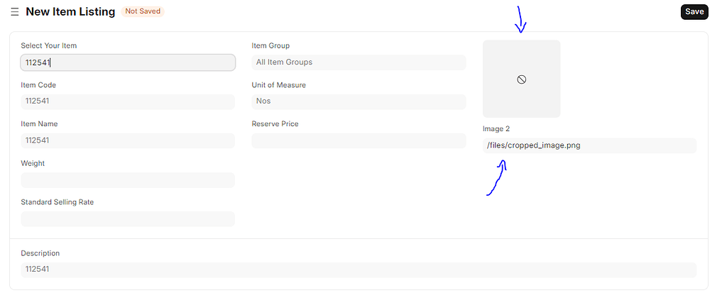 How to Display Item images On item page - ERPNext - Frappe Forum