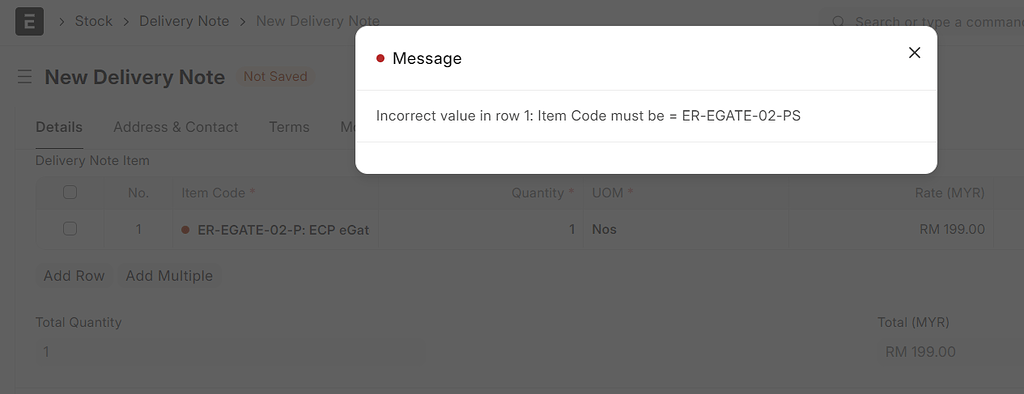 Split Bundled Product in delivery note - ERPNext - Frappe Forum