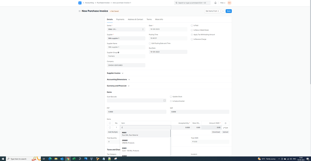 How To Set Default Value In Item Field Erpnext Frappe Forum