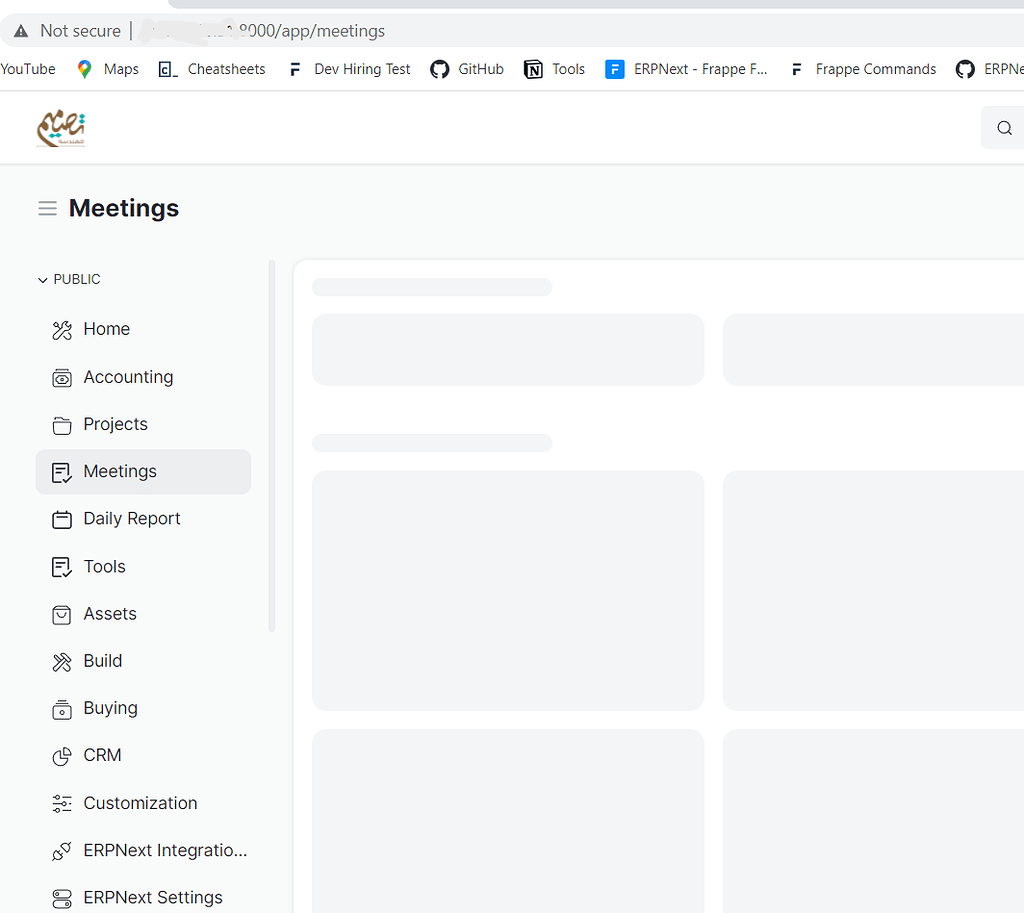 Suddenly its stop loading - ERPNext - Frappe Forum