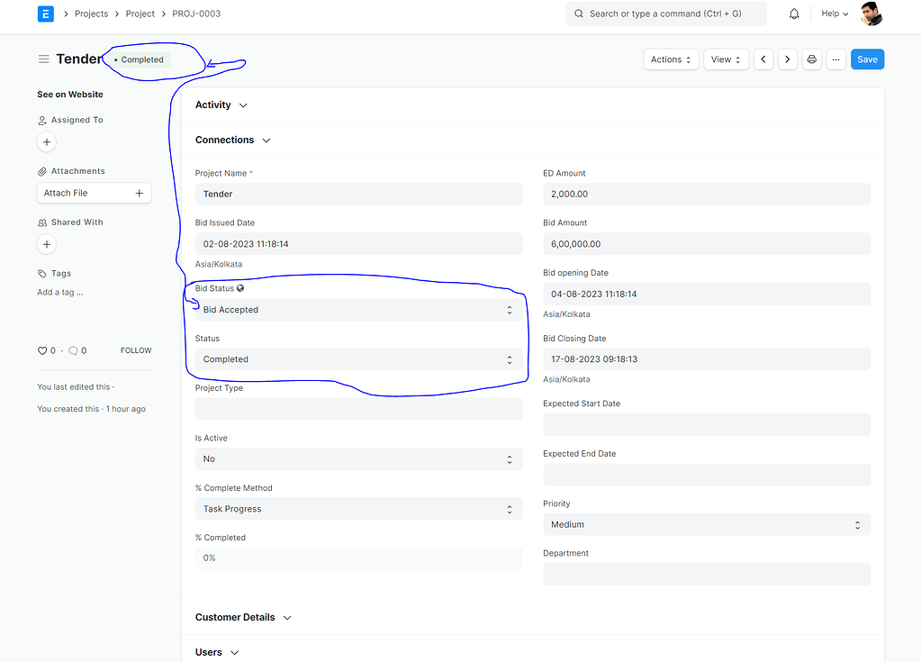 How to change Status value - ERPNext - Frappe Forum