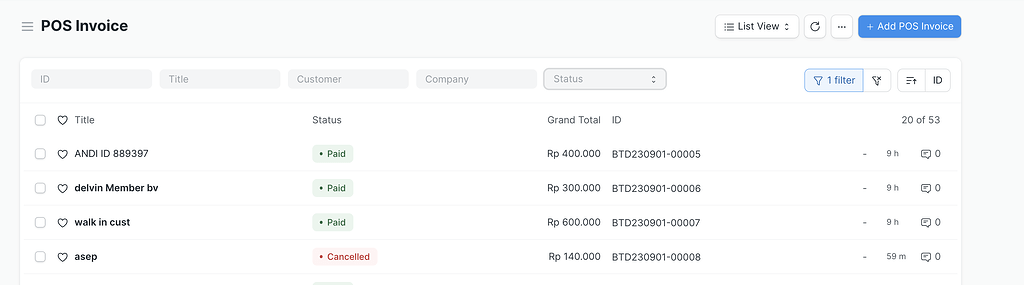 ERPNext POS Invoice Status Filter Bug - ERPNext - Frappe Forum ERPNext POS Invoice Status Filter Bug - ERPNext - Frappe Forum