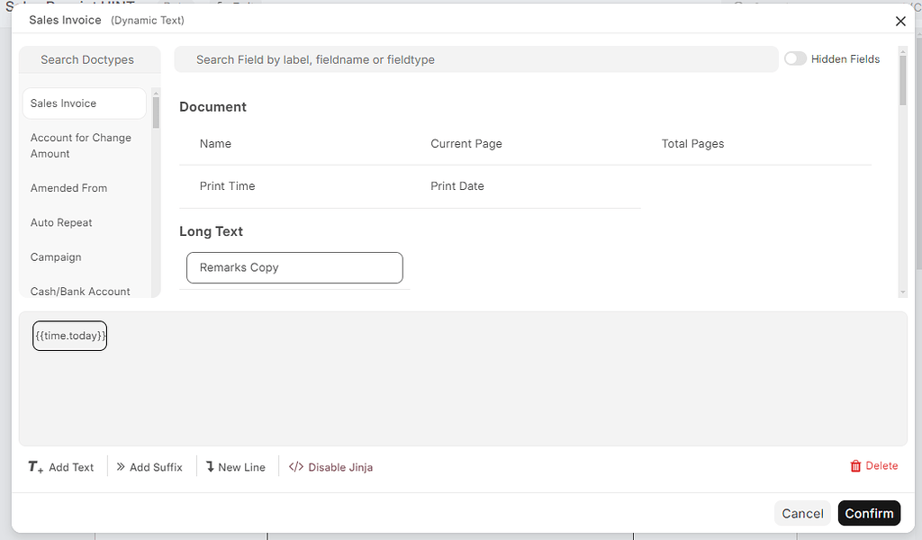 Jinja rendering issue - Print Designer - Frappe Forum