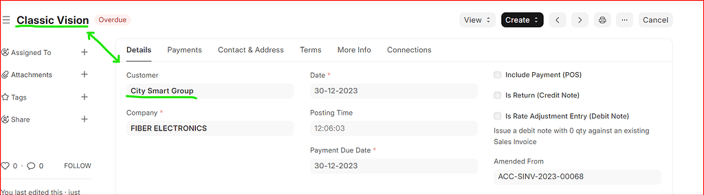 Sales Invoice Customer Name (Draft and Submitted) - ERPNext - Frappe Forum