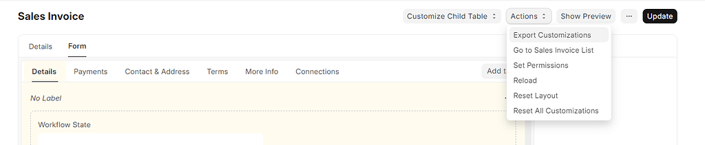Kind of export to custom app - Customize ERPNext - Frappe Forum