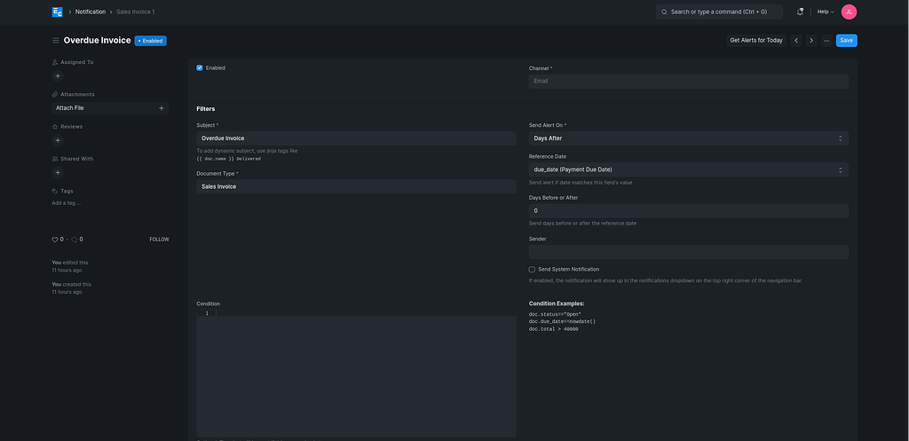 This Notification Not Working User Forum Frappe Forum