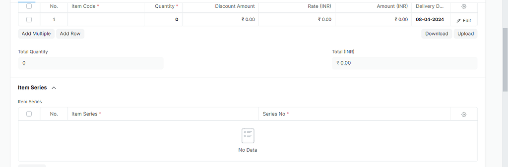 How to populate this table - ERPNext - Frappe Forum