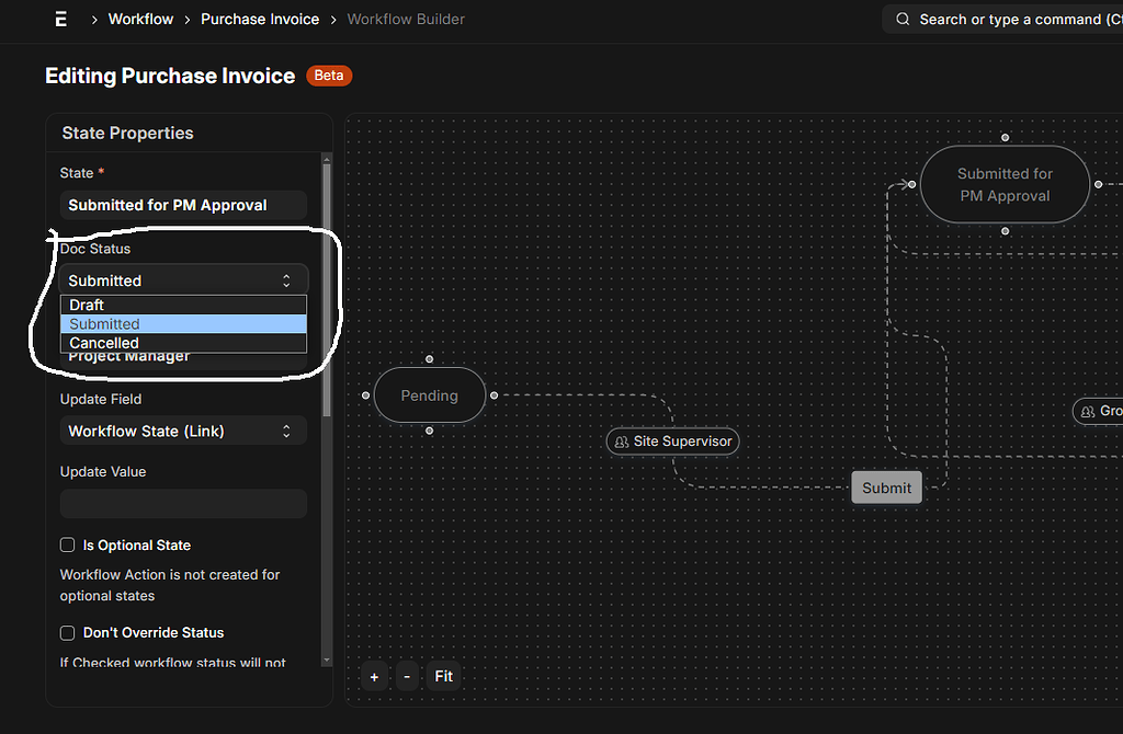 How to add or change Document Status - ERPNext - Frappe Forum