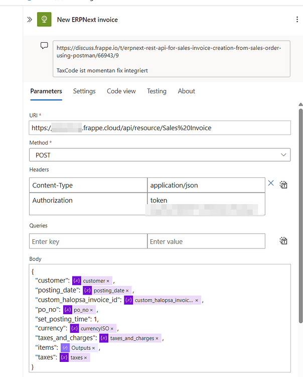 Create Custom Connector ERPNext in PowerApps - ERPNext - Frappe Forum