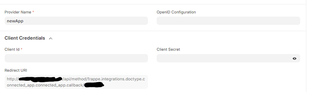 Redirect URI of connected App is HTTP instead of HTTPS - ERPNext - Frappe Forum