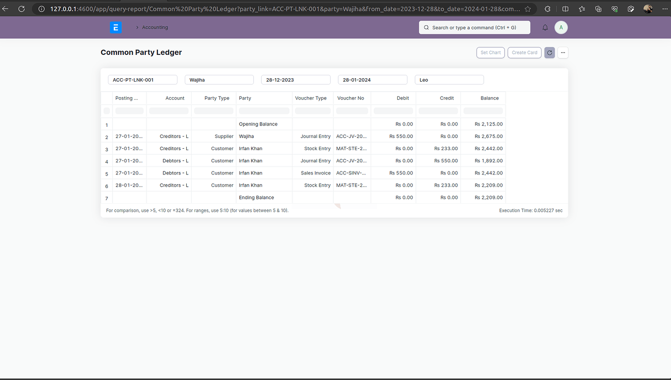 Common Party Accounting: Common Ledger - Accounting - Frappe Forum