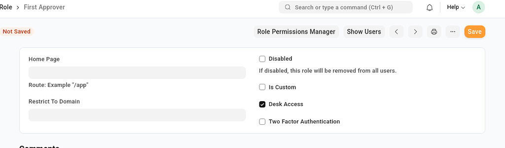 How does restrict to domain in Role Form Work? - ERPNext - Frappe Forum