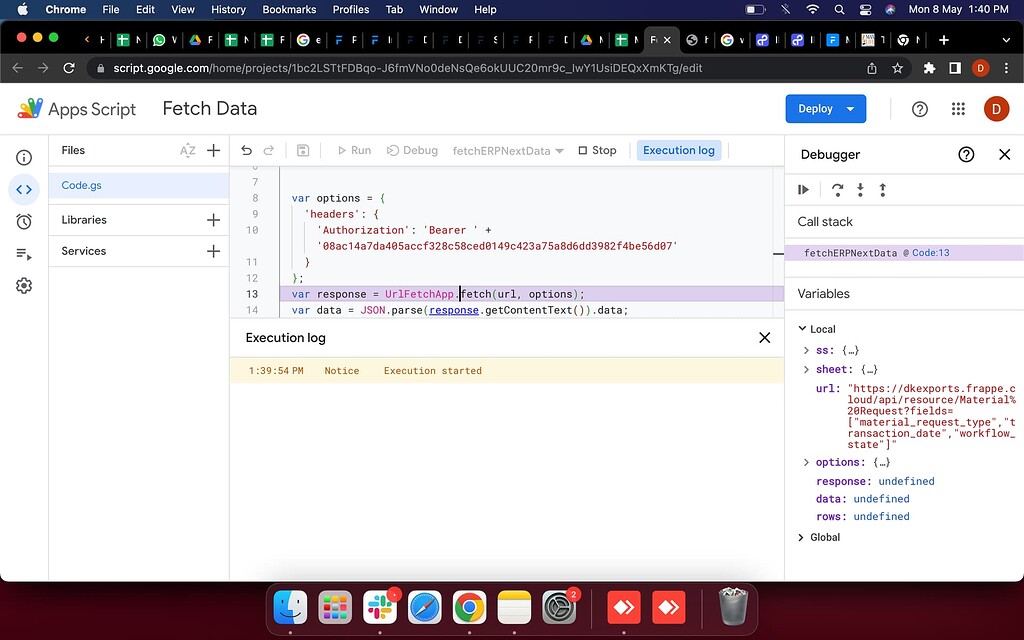 ERPNext Intregrated with Google Sheet - ERPNext - Frappe Forum