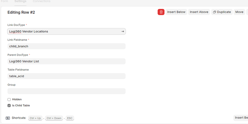 Linked Documents for Child table Not working. How to Fix It? - ERPNext - Frappe Forum