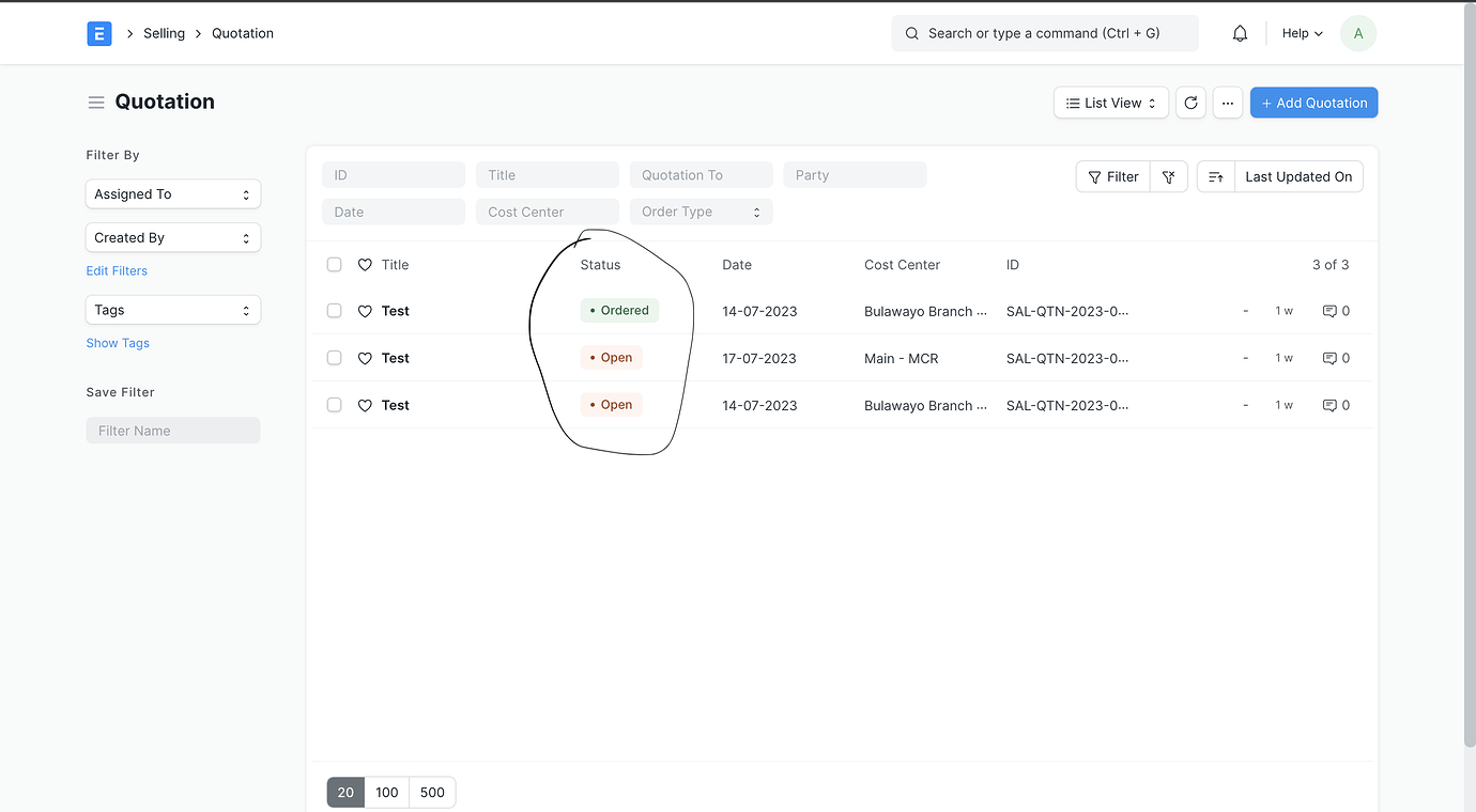How to hide a standard column in list view - Frappe Framework - Frappe Forum
