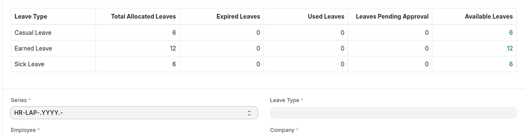 How we can reduce Available Leaves - Customize ERPNext - Frappe Forum