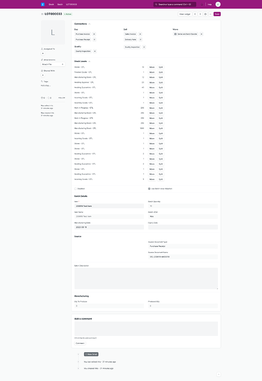 V15 Serial and Batch Bundle Feature - Any Idea How It Is Meant to Work ...