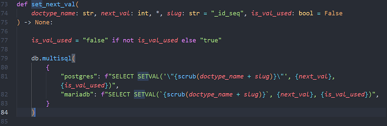 Start Value Of An Autoincrement Frappe Forum