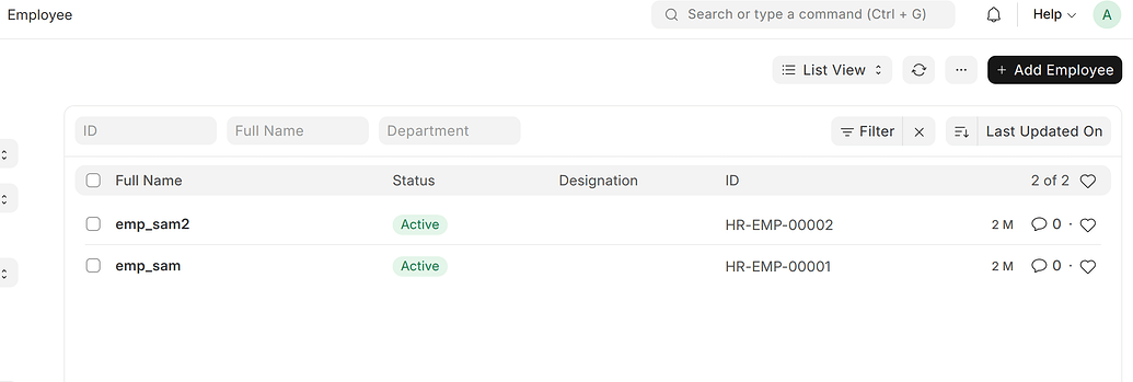 Employee Visibility Issue for HR Manager Role in ERPNext - User Forum - Frappe Forum