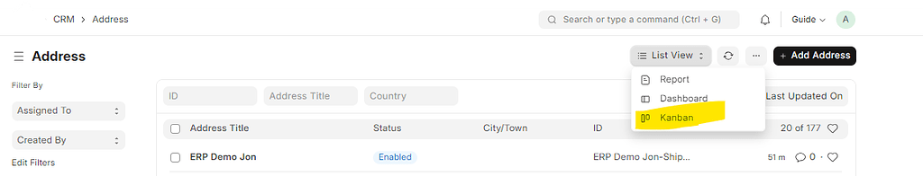 How to Hide or Disable Kanban View Button - Custom Script - Frappe Forum