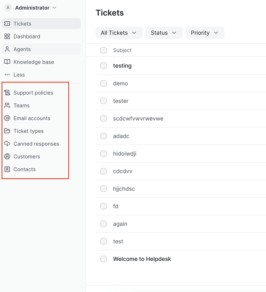 Hide sidebar menu in HelpDesk - Frappe Helpdesk - Frappe Forum