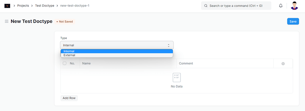Changing the Options for Field Type : Links - ERPNext - Frappe Forum
