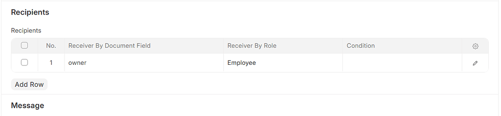How to set the reciepients in Notification - ERPNext - Frappe Forum