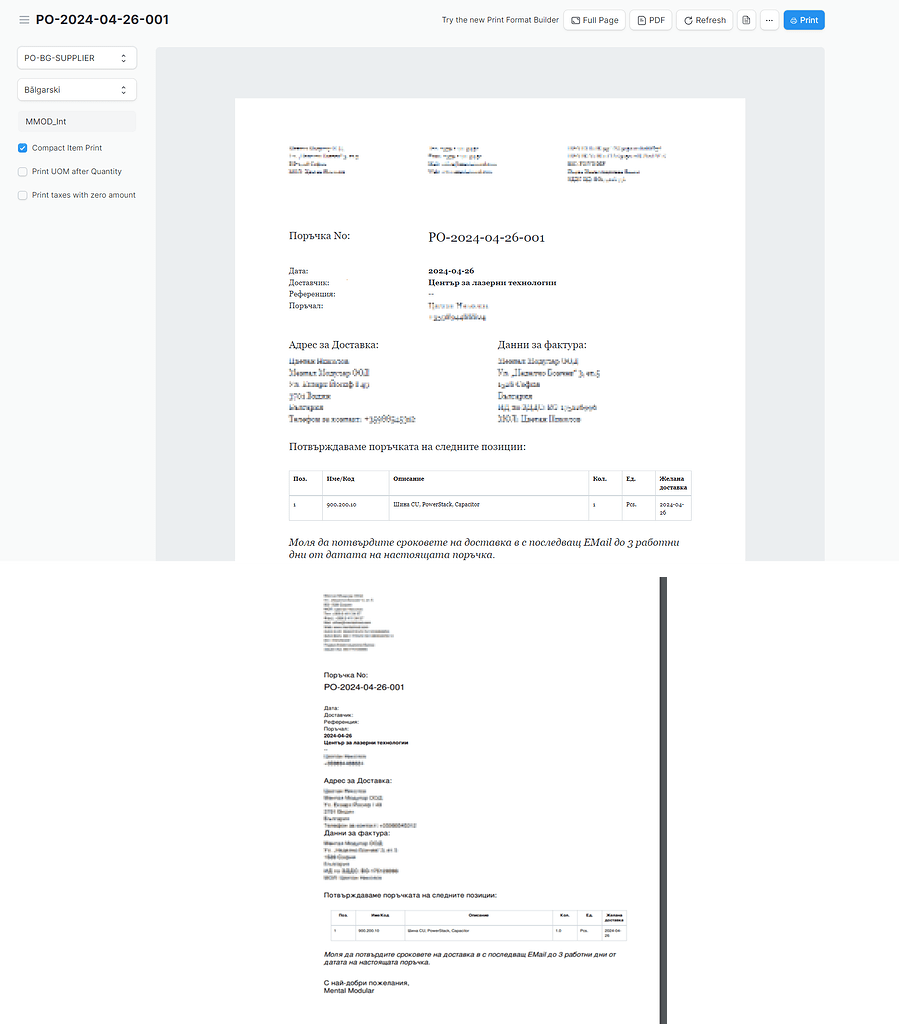 HTML Print format previews well, but PDF generation is apparently ... HTML Print format previews well, but PDF generation is apparently ...