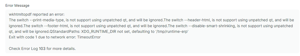 While Creating the salary slip's by using payroll entry, It's giving an error - ERPNext - Frappe ...