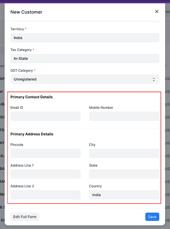 Making contact and address fields mandatory in Customer Quick Entry Form - ERPNext - Frappe Forum