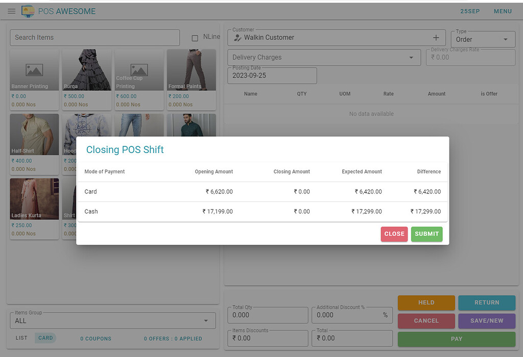 How to Add Other expenses in POS Awesome - Frappe Framework - Frappe Forum
