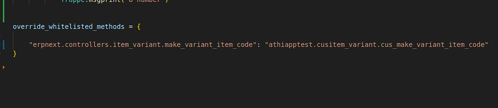 Customizing erpnext/controllers/item_variant.py - Stock/Inventory - Frappe Forum