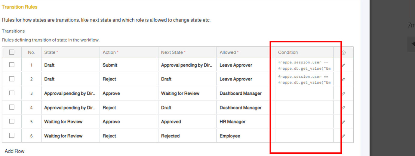 Configuring Conditional Workflow for Leave Application in ERPNext ...