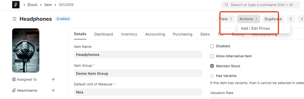 Missing Website Item Setting - ERPNext - Frappe Forum