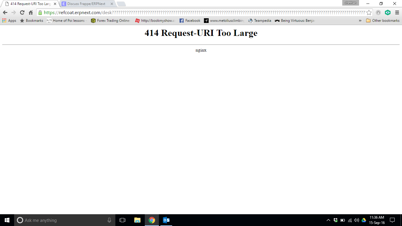 414 Request URI Too Large Error Frappe Forum 414 Request URI Too Large Error Frappe Forum