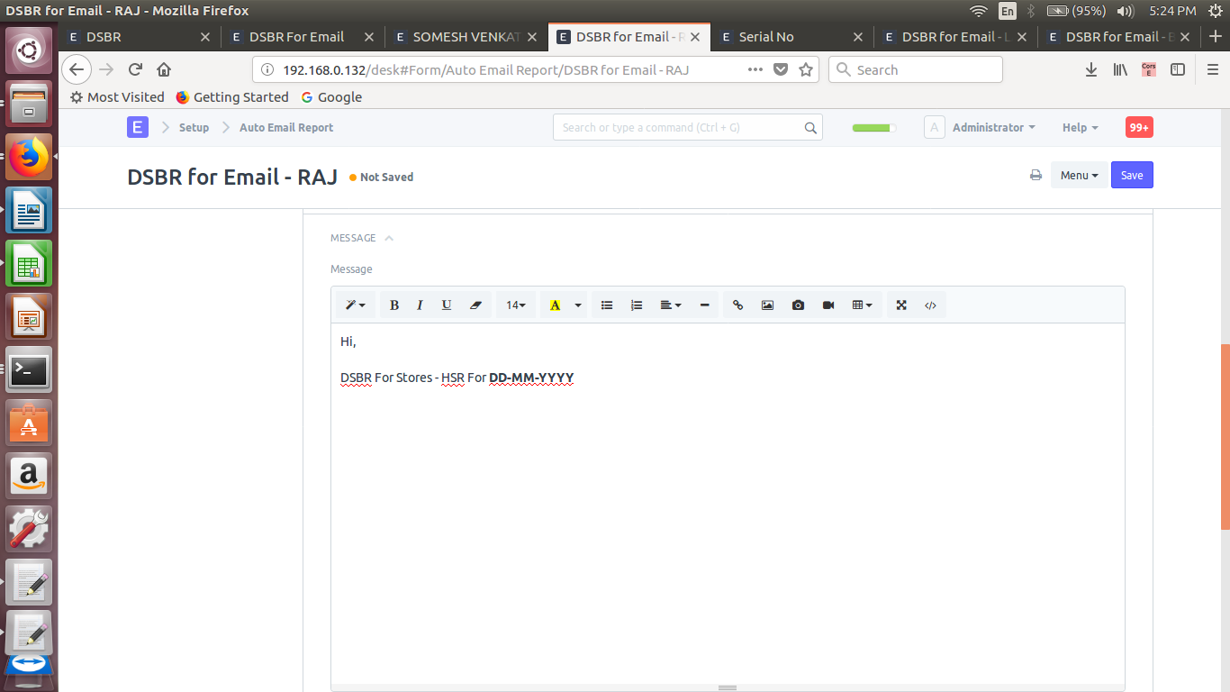 Jinja Template Is Not Working In Auto Email Reports s Message Frappe 